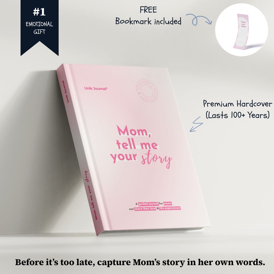 Guided Journal for Mom – Share Your Story | Unikjournal